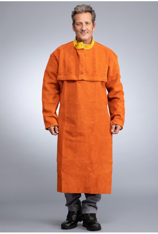 HTR leather apron for welder's bolero | EDC Protection