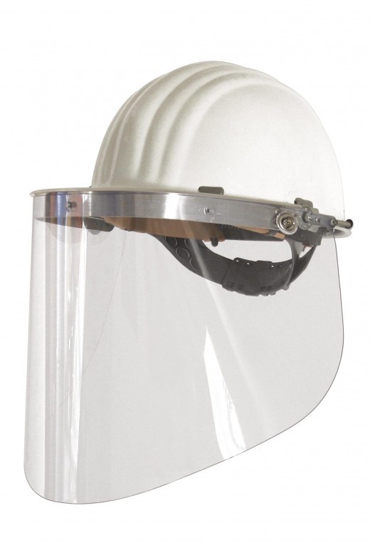 Clear polycarbonate visor | EDC Protection